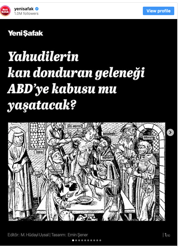Yeni Şafak'ın eski komplo teorisinden ürettiği yeni nefret söylemi ...